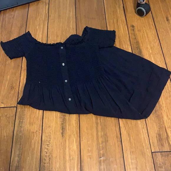 Abercrombie & Fitch | Dresses | Abercrombie Fitch Navy Blue Dress With ...